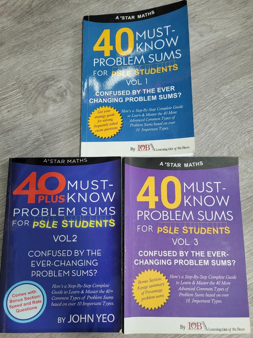 PSLE Problem Sums Books, Hobbies & Toys, Books & Magazines, Assessment ...