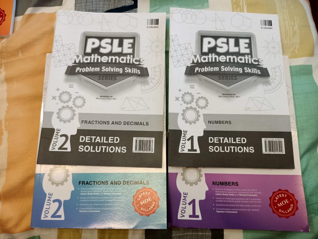 PSLE Math practice books, Hobbies & Toys, Books & Magazines, Assessment ...