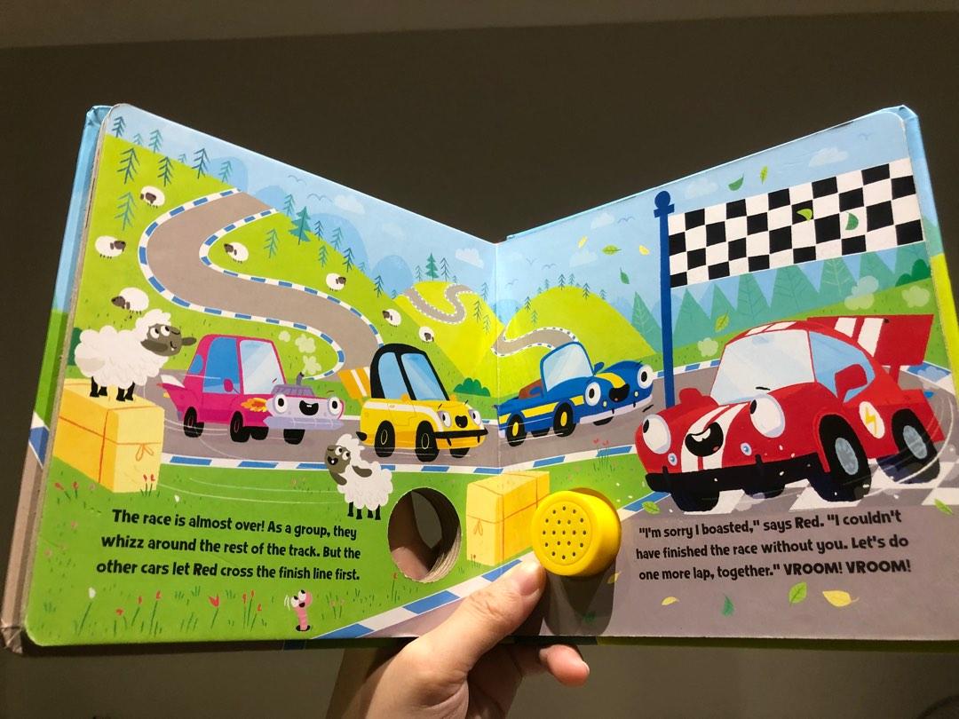 Race Car Sound Book, Hobbies & Toys, Books & Magazines, Children's ...