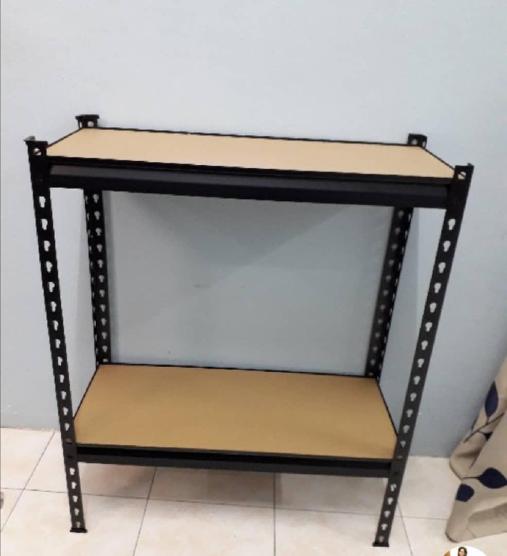 RAK BESI/MEJA BESI, Furniture & Home Living, Furniture, Tables & Sets ...