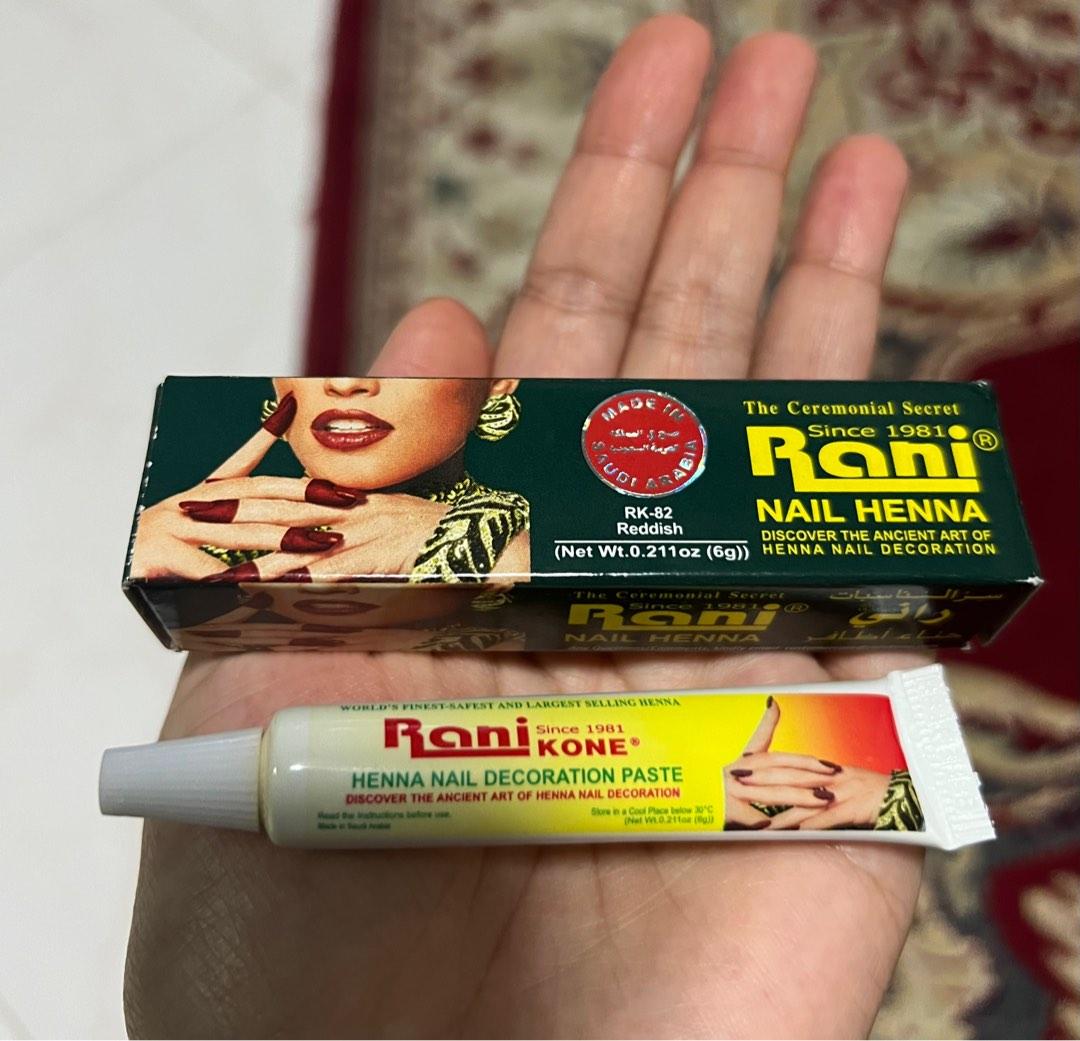 Rani Nail Henna Made In Saudi Arabia, Beauty & Personal Care, Hands ...
