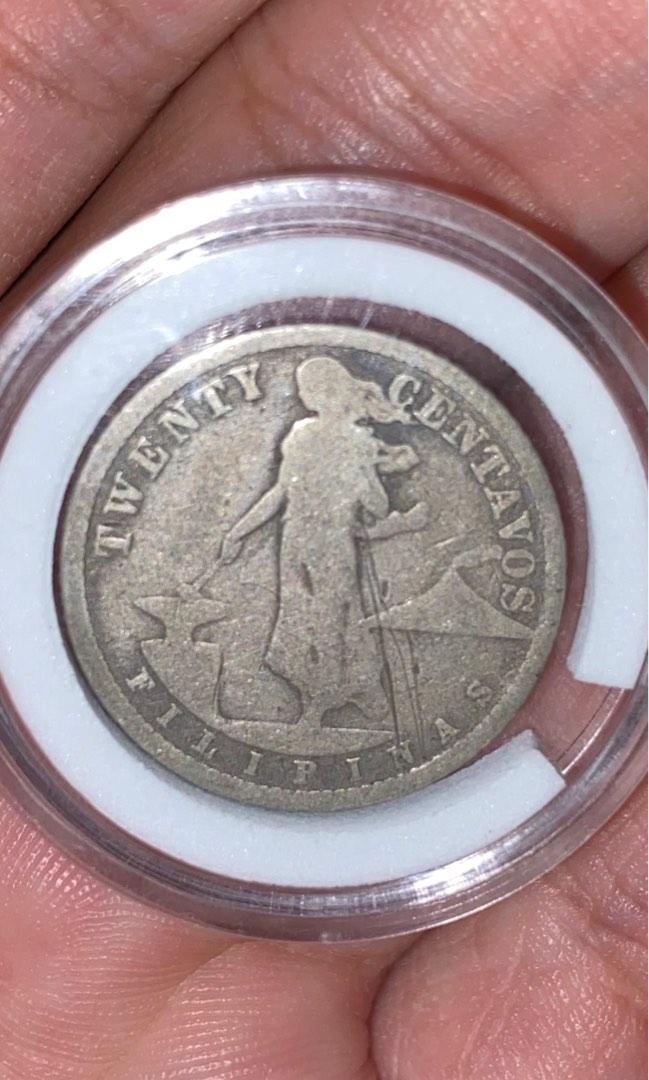 Rare 1917 twenty centavo coin, Hobbies & Toys, Memorabilia ...