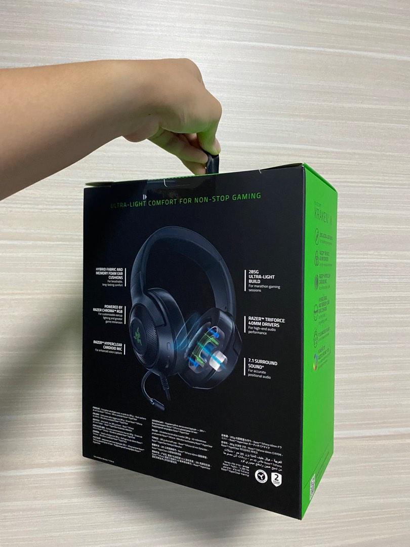 Razer Kraken V3 X Gaming Headset, Audio, Headphones & Headsets on Carousell