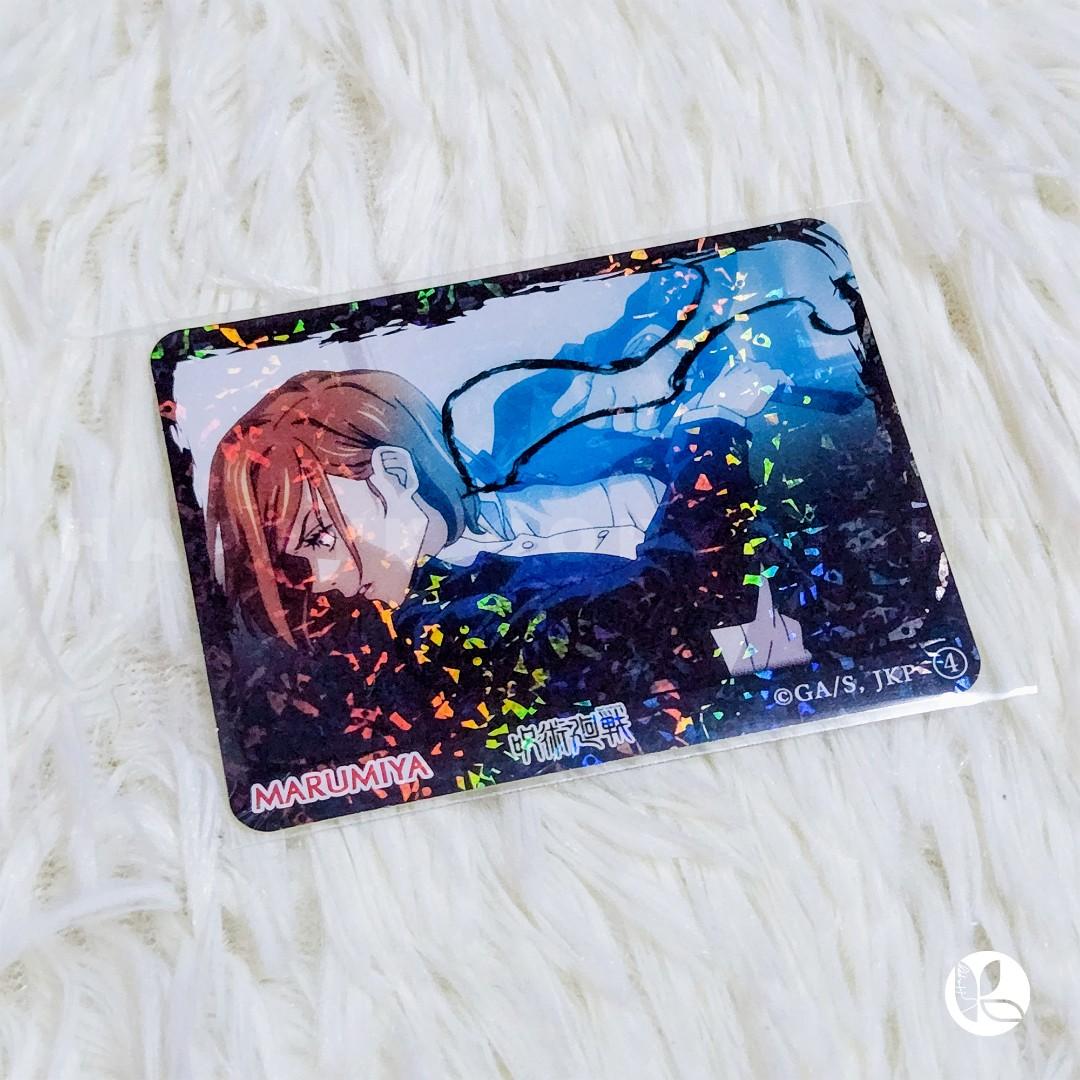[READY STOCK] Jujutsu Kaisen 呪術廻戦 JJK Holographic Card Sticker Official ...