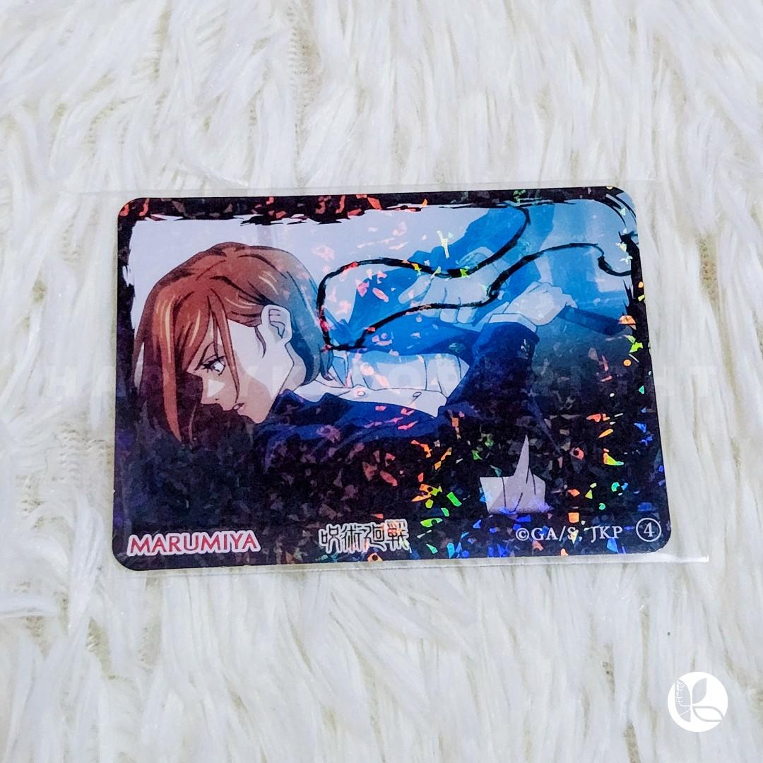 [READY STOCK] Jujutsu Kaisen 呪術廻戦 JJK Holographic Card Sticker Official ...