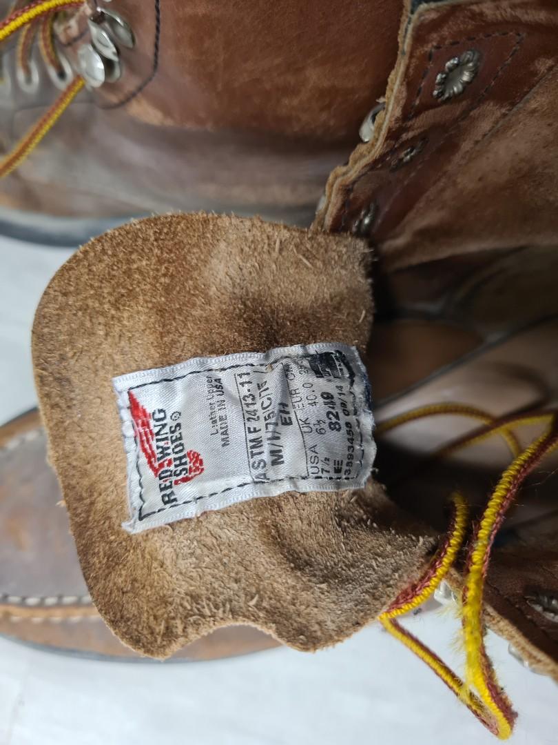 Red Wing Safety Boots (8249), Men's Fashion, Footwear, Boots on Carousell