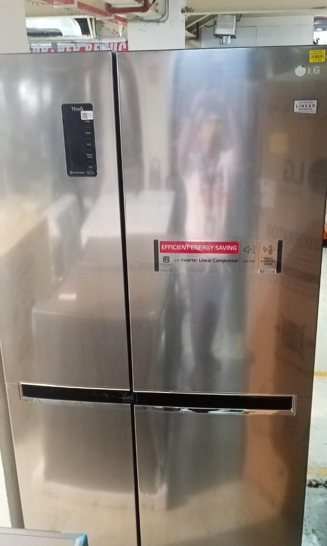 REF 2 DOOR 24CUFT INVERTER, TV & Home Appliances, Kitchen Appliances ...