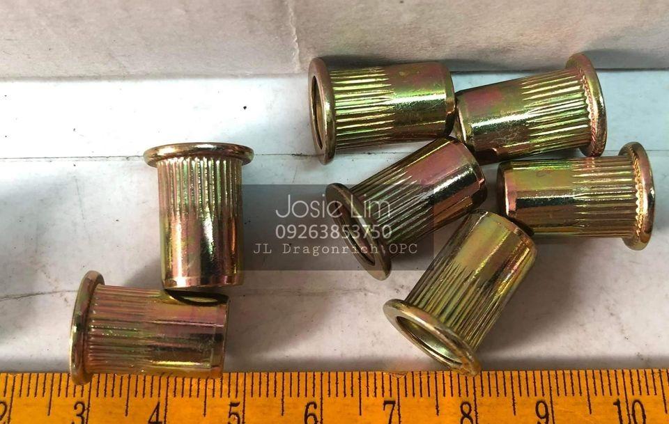 Rivet Nut Fastener - Yellow Zinc Coated M8 X 18 - ONHAND AND AVAILABLE ...