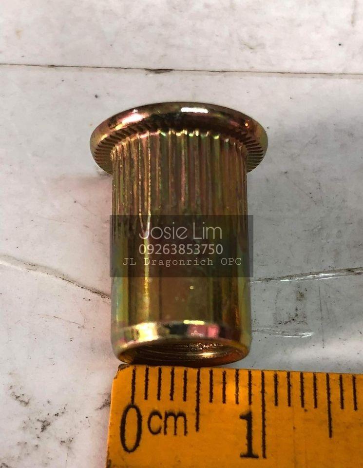 Rivet Nut Fastener - Yellow Zinc Coated M8 X 18 - ONHAND AND AVAILABLE ...