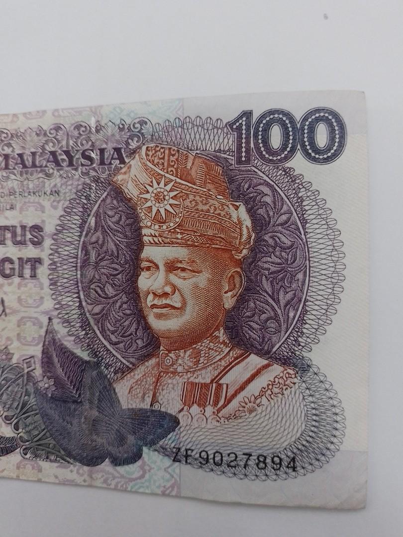 RM100 Jafar Signature Banknote (ZF9027894) No Hole, No tear., Hobbies ...