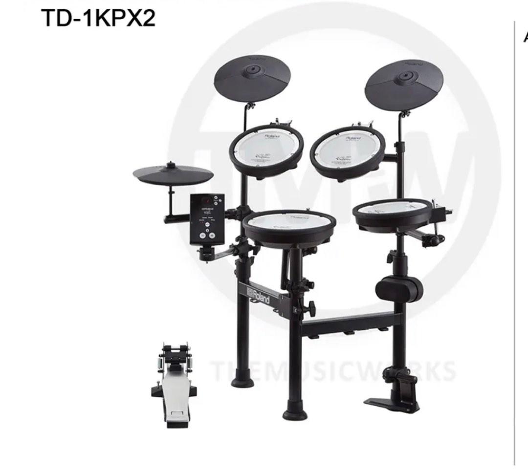 Roland TD1-KpX2 with bag and td25 module dw3000 pedal, Hobbies & Toys ...
