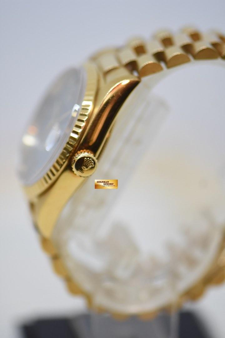 ROLEX OYSTER PERPETUAL DAY-DATE 36mm YELLOW GOLD IN PRESIDENT BRACELET ...