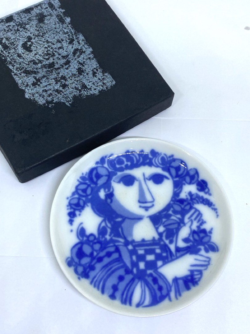 Rosenthal studio-linie Bjorn Wiinblad mini plate, Hobbies & Toys ...