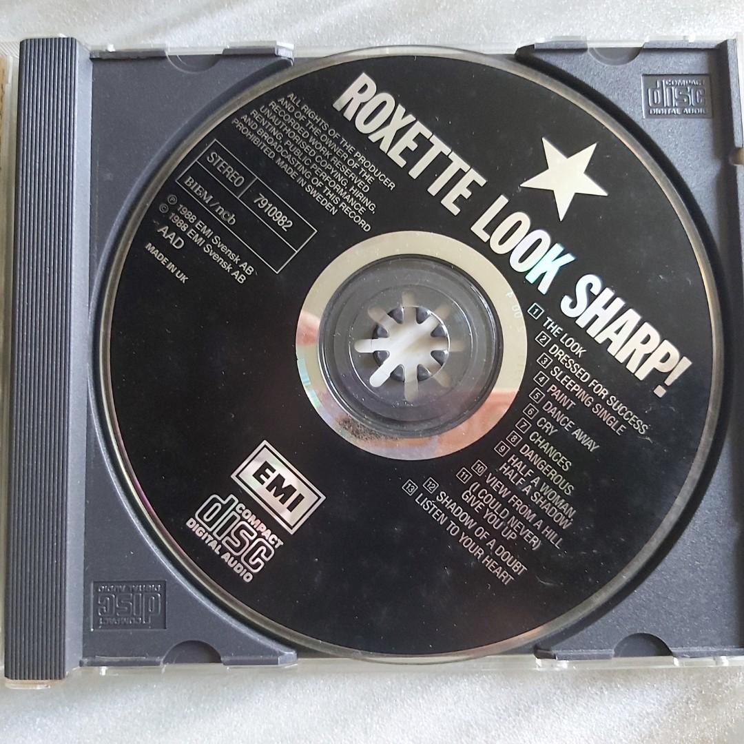 ROXETTE LOOK SHARP CD, 興趣及遊戲, 音樂、樂器 & 配件, 音樂與媒體 - CD 及 DVD - Carousell