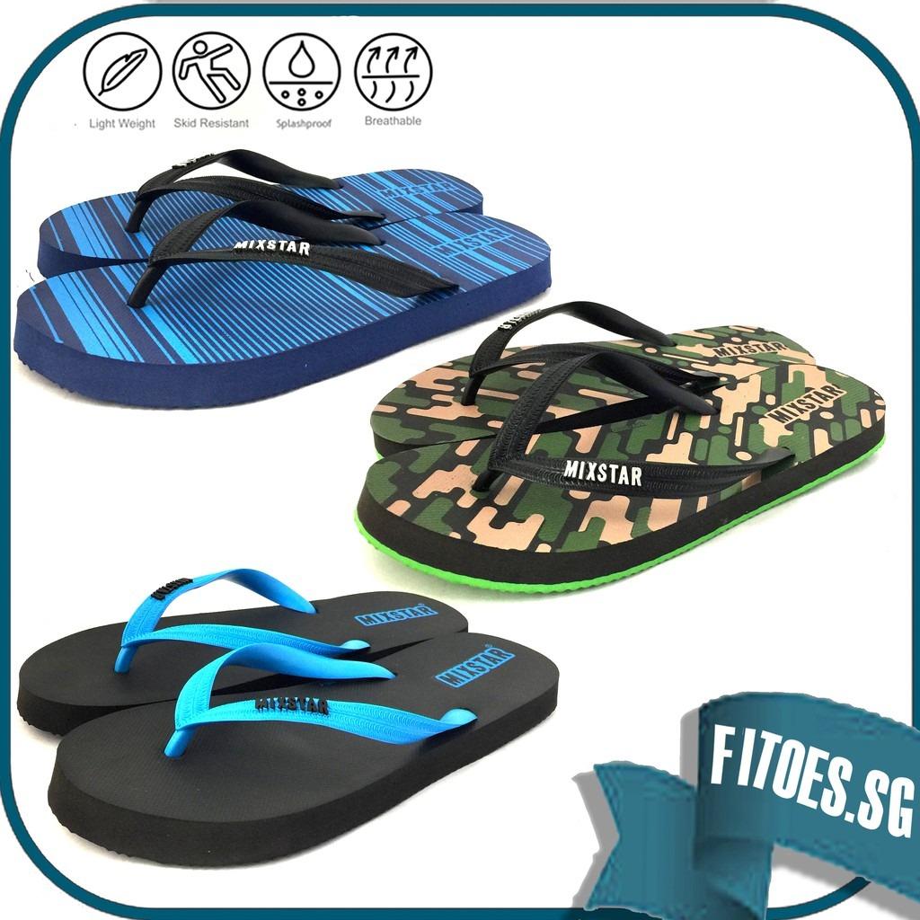Rubber Slippers Sandals Mixstar Teerex JYMNK, Men's Fashion, Footwear ...