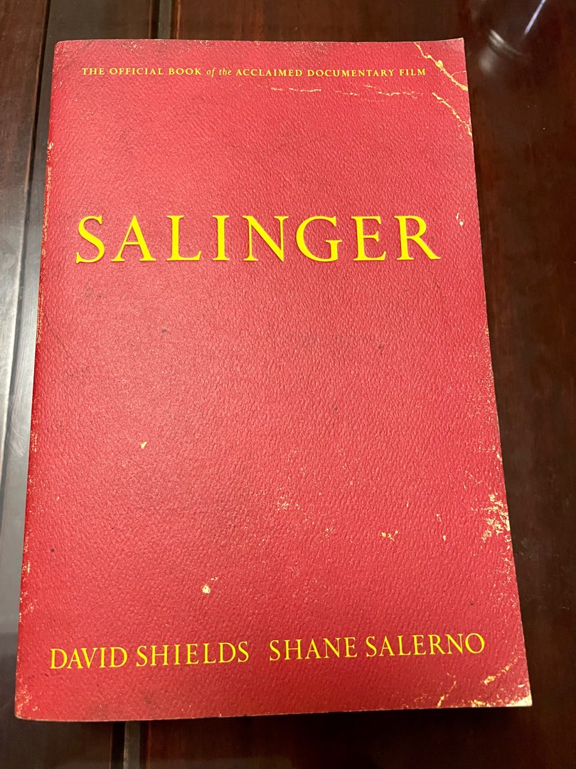 Salinger, the official book the acclaimed documentary film, Hobbies ...