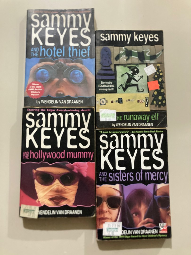 Sammy keyes book set, take all for only 100, Hobbies & Toys, Books ...