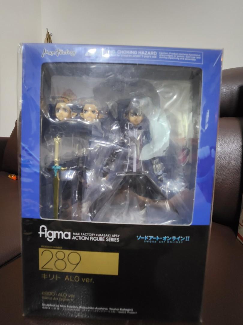 SAO FIGMA 289 KIRITO SWORD ART ONLINE ALO VER, Hobbies & Toys, Toys ...