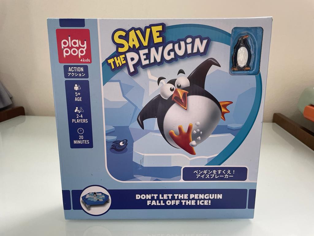 Save the Penguin Table Top Game, Hobbies & Toys, Toys & Games on Carousell