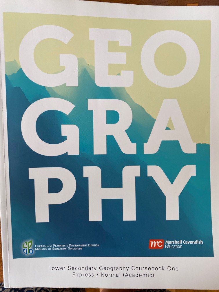 Sec 1 Geography Textbook with annotations and notes, Hobbies & Toys ...