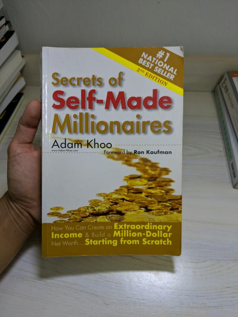 Secrets of Self-made Millionaire - Adam Khoo (ENG), Hobbies & Toys ...