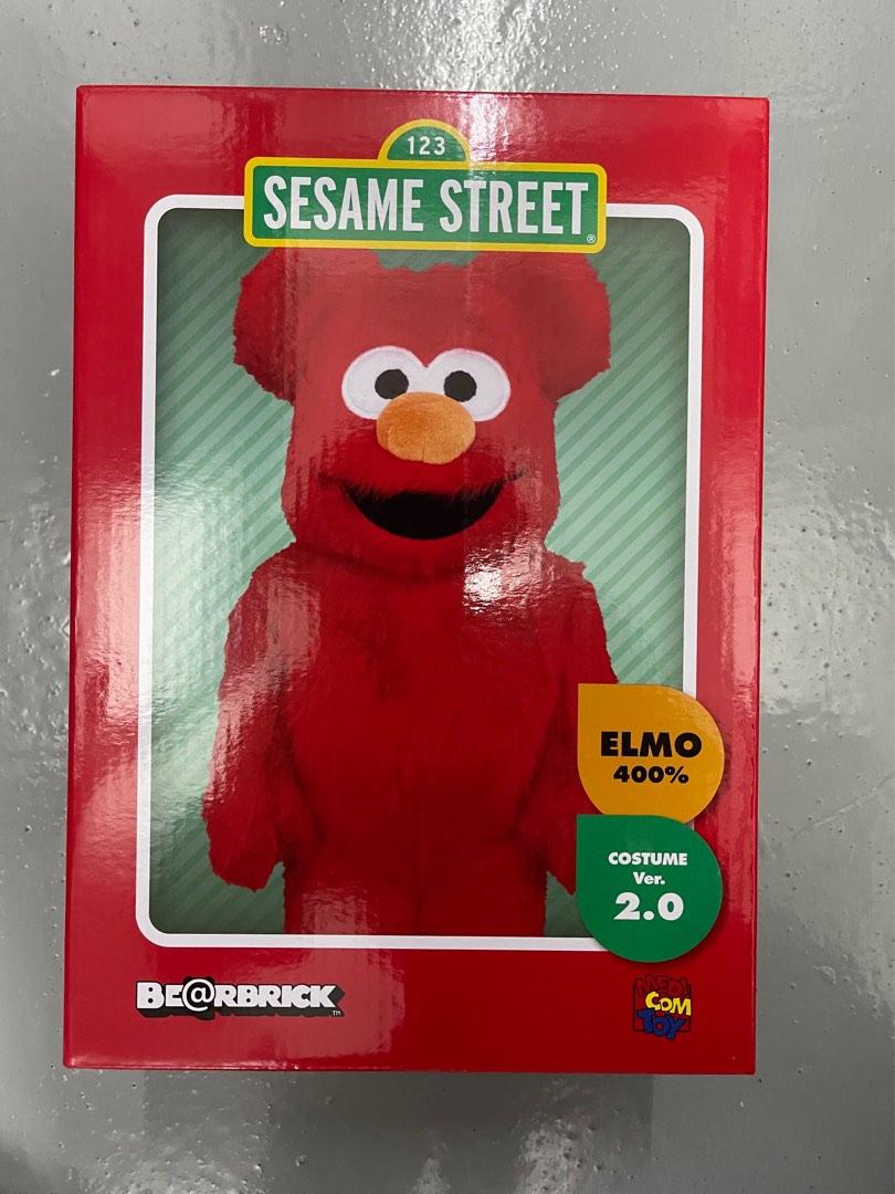SESAME STREET ELMO BEARBRICK 400%, 興趣及遊戲, 玩具 & 遊戲類 - Carousell