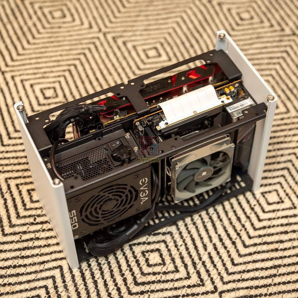 SGPC K49 Pro Mini ITX Vertical GPU Desktop Casing SFX [Ready Stock], Computers & Tech, Parts ...