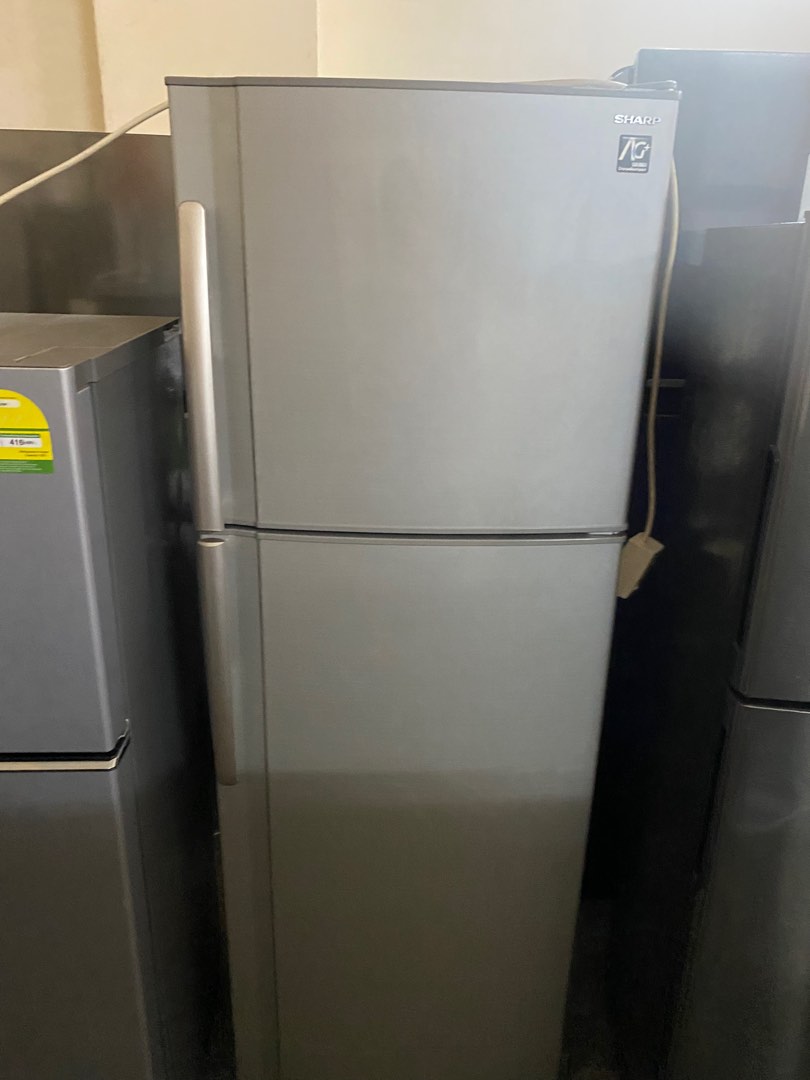 Sharp 312l 2 door fridge / refrigerator, TV & Home Appliances, Kitchen ...
