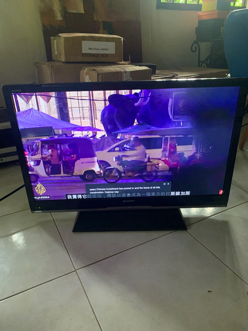 Sharp 32 Inch TV - model LC - 32LE340M, TV & Home Appliances, TV & Entertainment, TV on Carousell