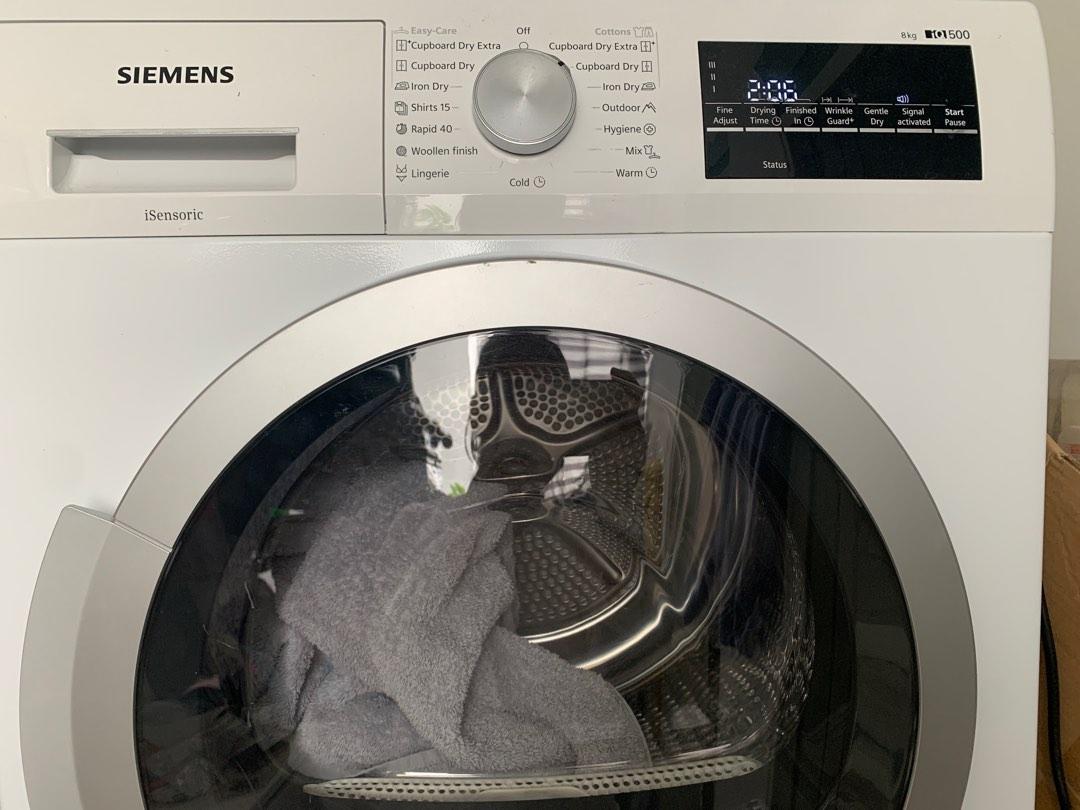 Siemens Tumble Dryer isensoric iq500, TV & Home Appliances, Washing ...
