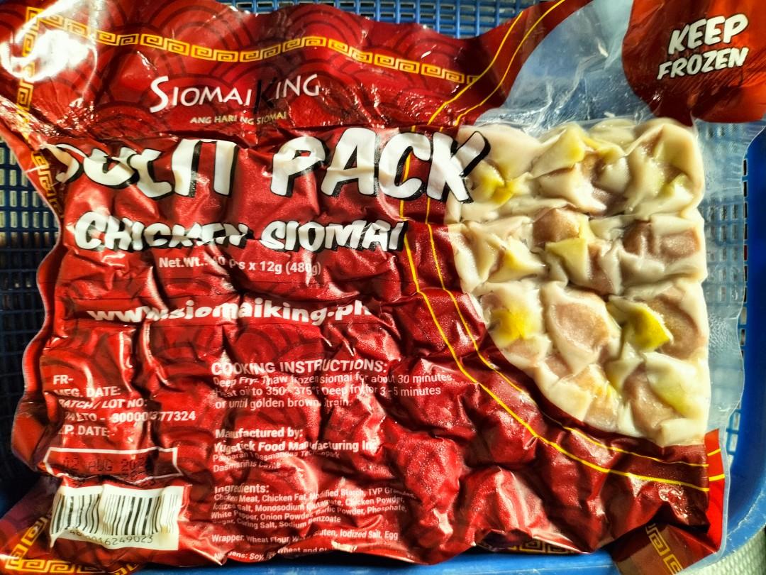 SIOMAI KING SULIT PACK, Food & Drinks, Chilled & Frozen Food on Carousell