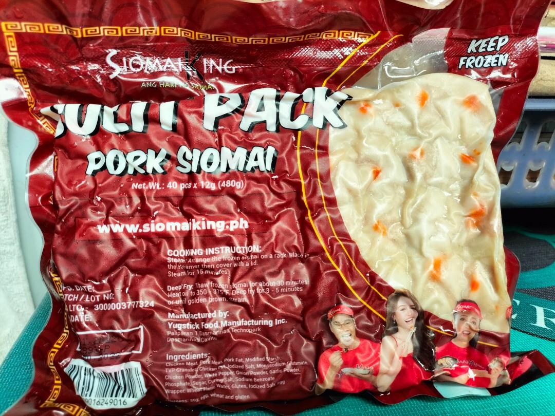 SIOMAI KING SULIT PACK, Food & Drinks, Chilled & Frozen Food on Carousell
