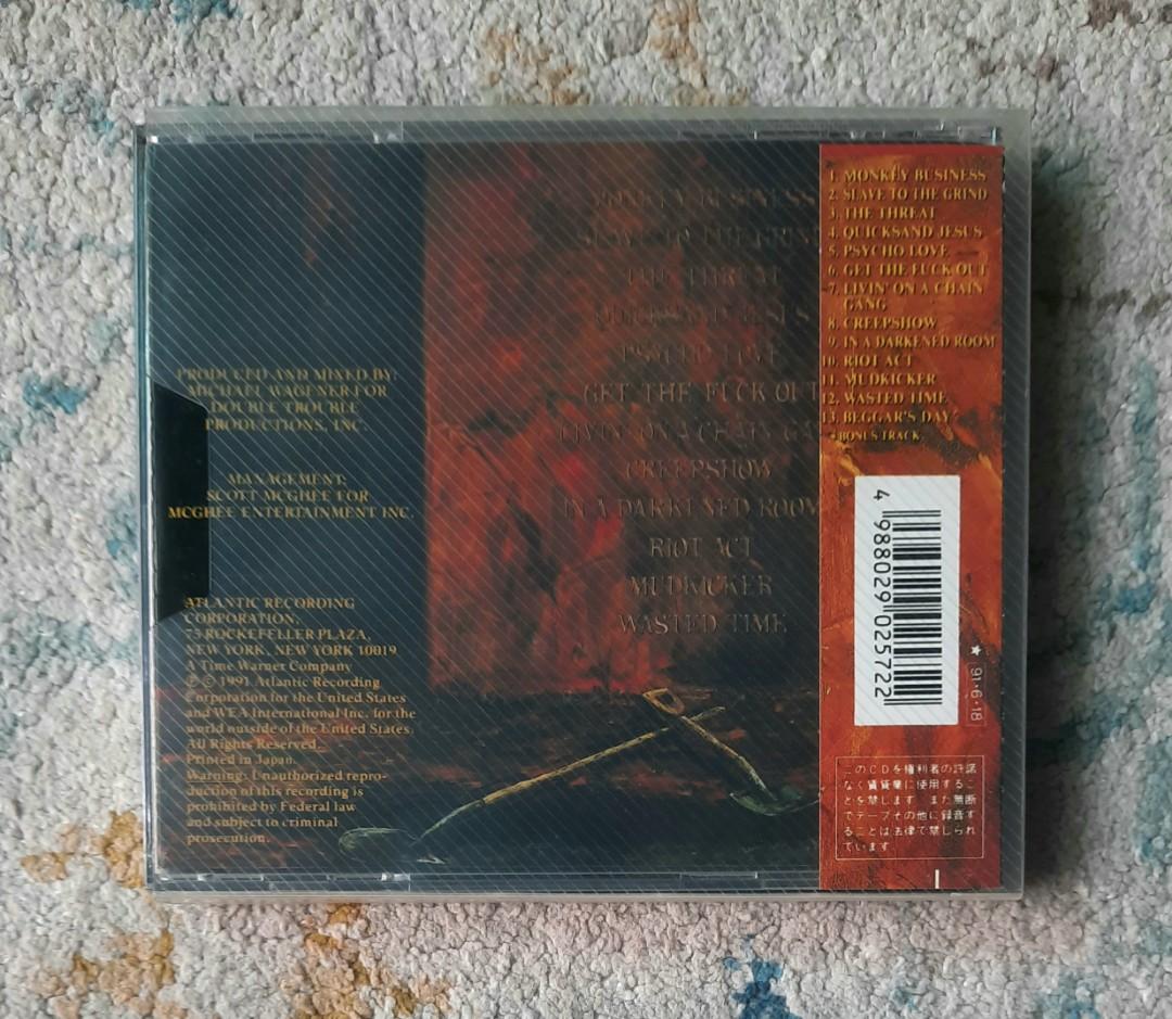 Skid Row - Slave To The Grind Limited Edition CD, Hobbies & Toys, Music & Media, CDs & DVDs on ...