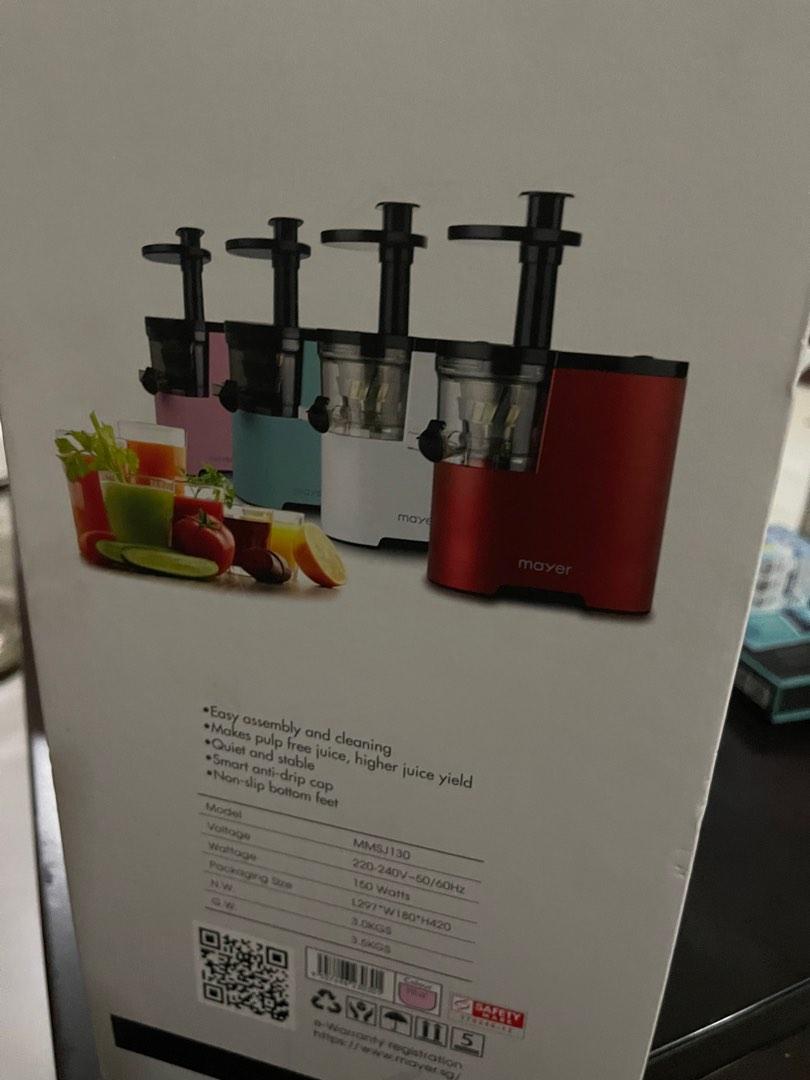 Slow juicer Mayer blender + FOC humidifier , TV & Home Appliances ...