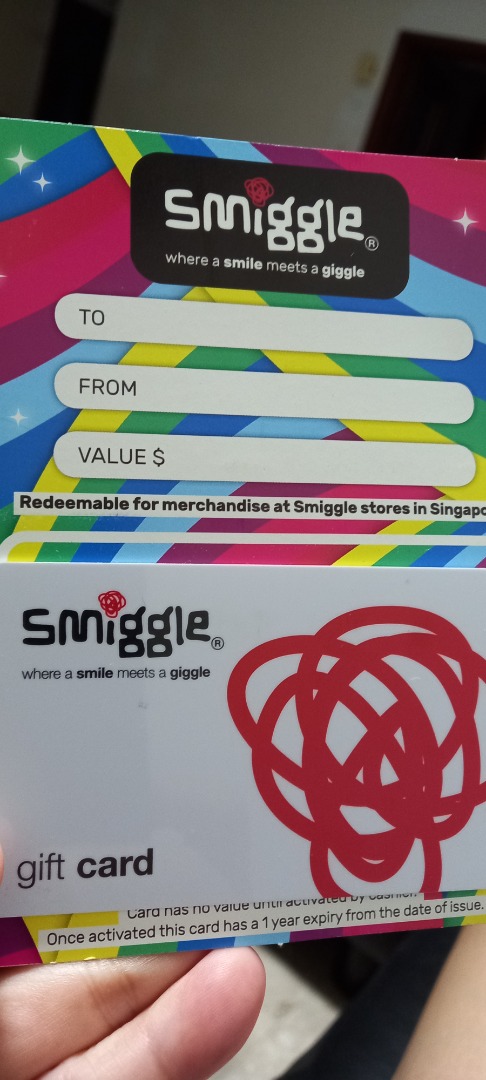 Smiggle $50 gift card expire on 31st Oct 2023, Tickets & Vouchers ...