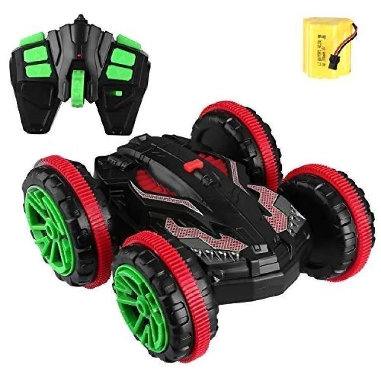 Smija radio-controlled car amphibious stunt car both sides running ...