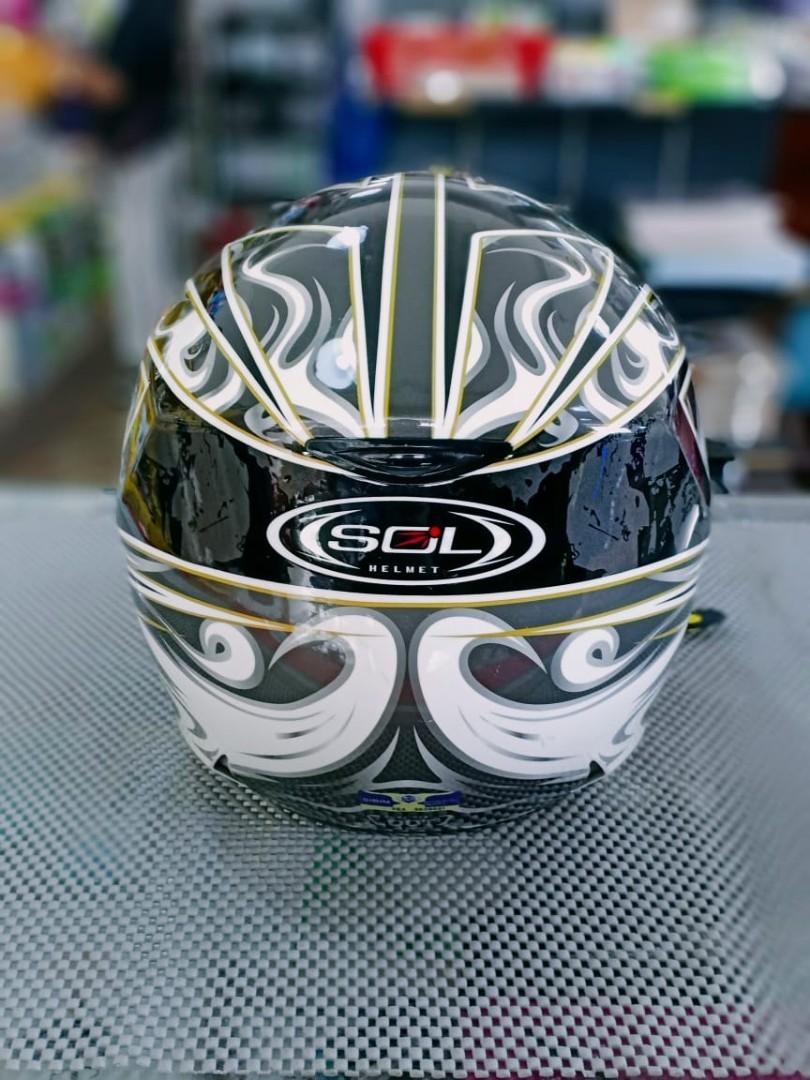 SOL Helmet Motorcycle, Motorbikes on Carousell