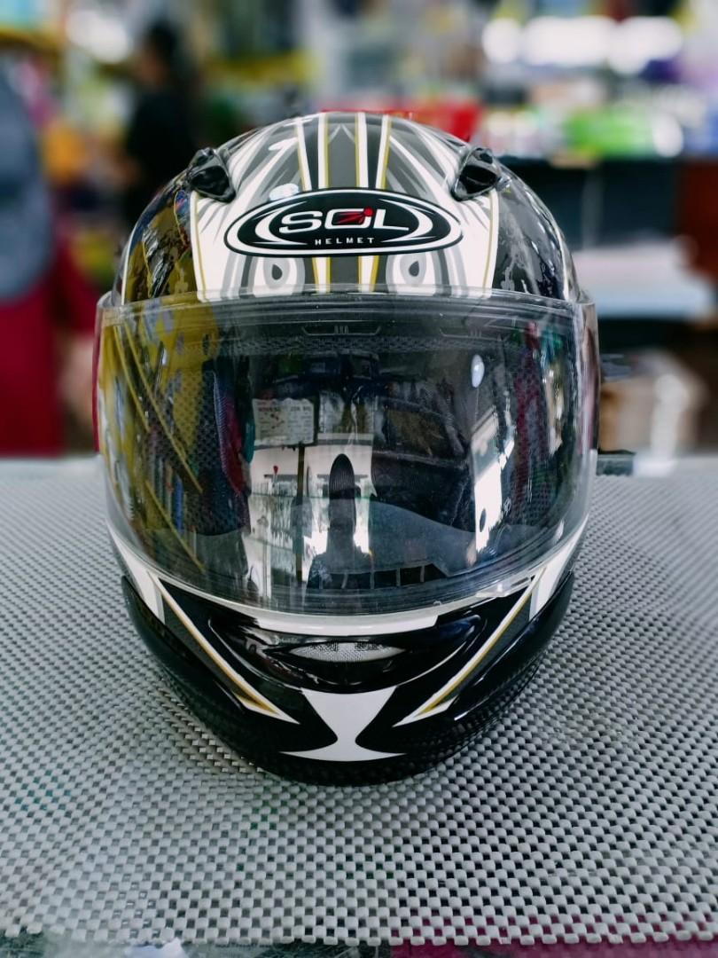 SOL Helmet Motorcycle, Motorbikes on Carousell