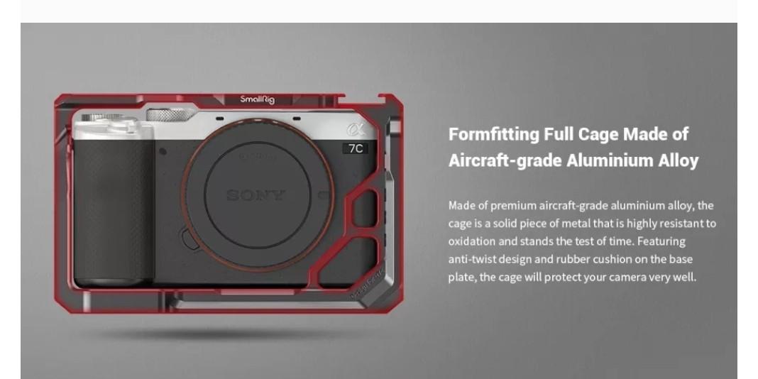 Sony A7C SmallRig Cage, Photography, Photography Accessories, Other ...