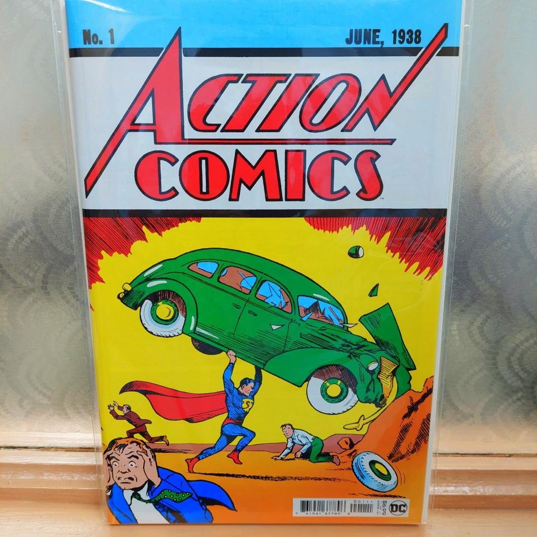 Superman Action Comics #1 Facsimile Edition, Hobbies & Toys, Books ...