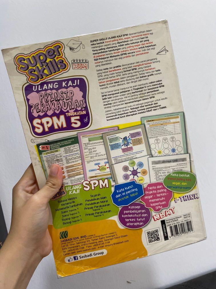 SuperSkills SPM Prinsip Perakaunan, Hobbies & Toys, Books & Magazines, Textbooks on Carousell