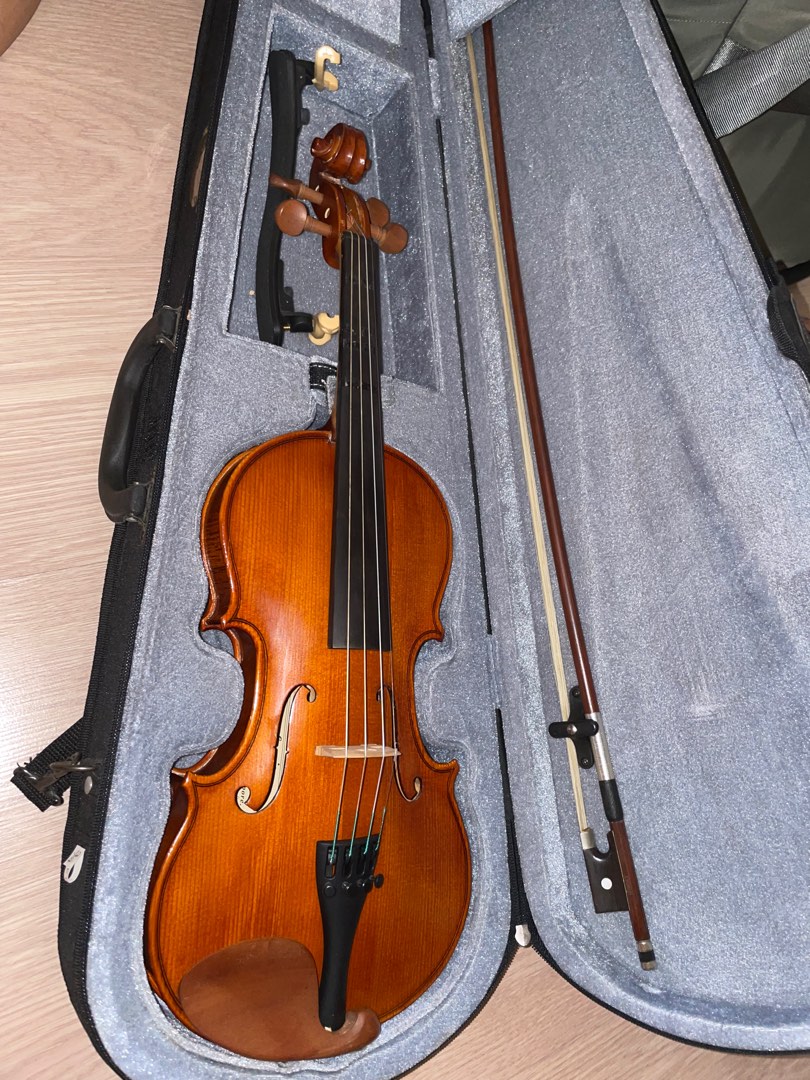 Synwin Violin 3/4, Hobbies & Toys, Music & Media, Musical Instruments ...