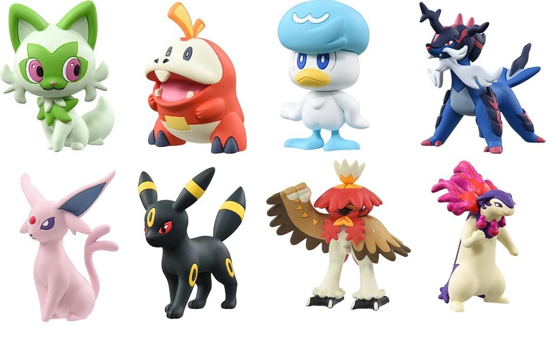 Takara Tomy Pokemon Moncolle Nyaoha / Hogeta / Kuwassu / Espeon ...