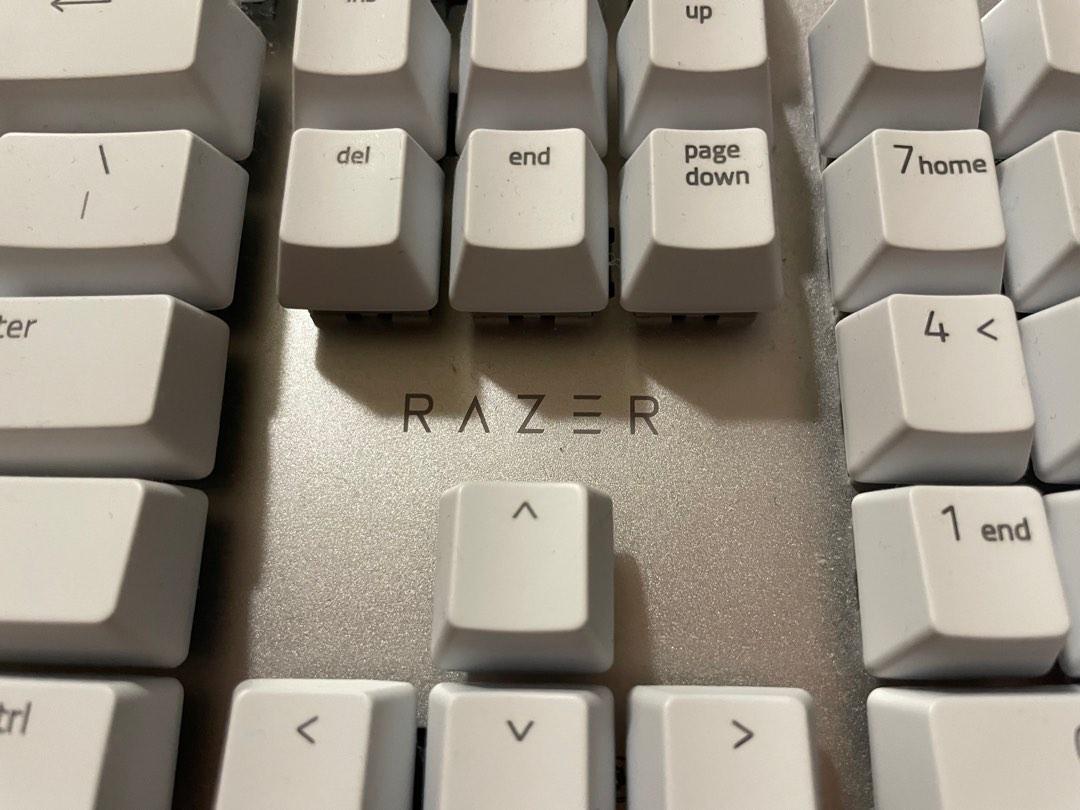 RAZER pro-type mechanical keyboard ( white ), Computers & Tech, Parts ...