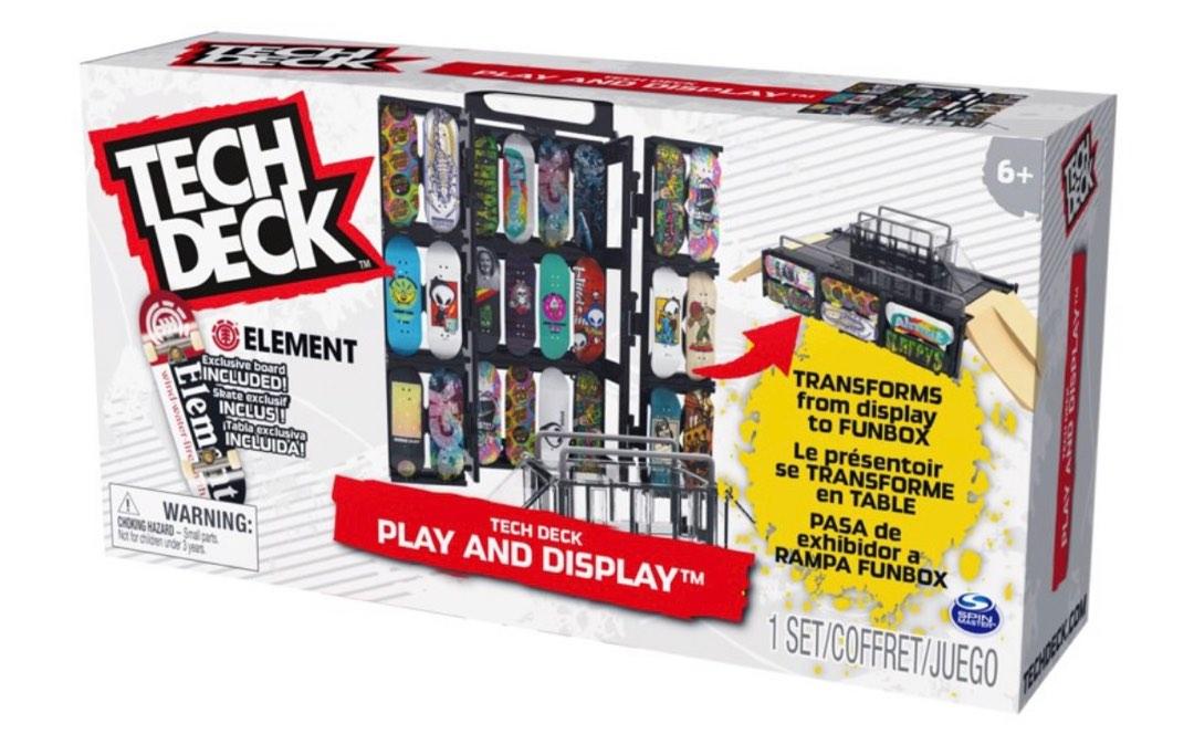 Tech Deck, Play and Display Transforming Ramp Set and Carrying Case, 興趣 ...