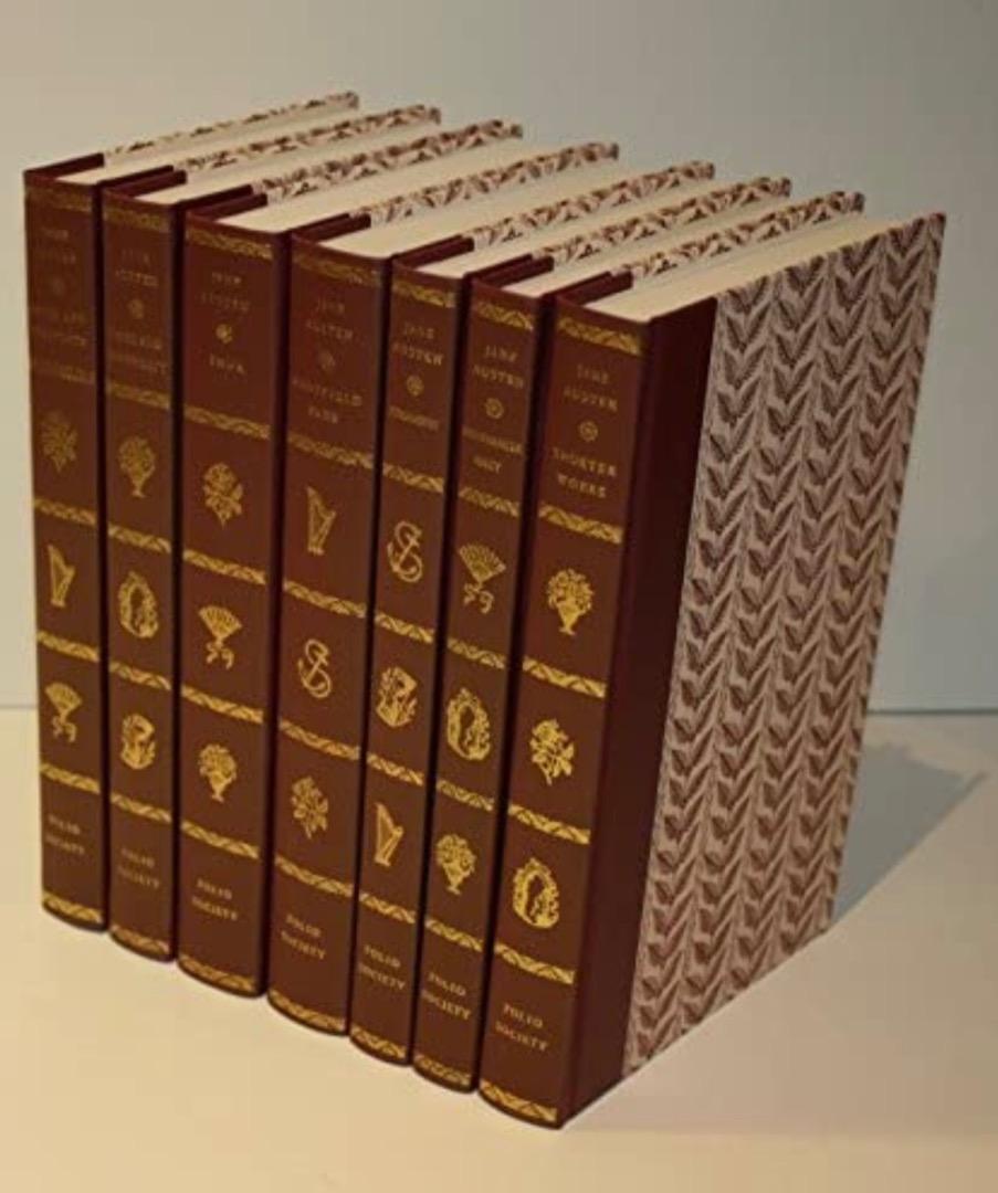 The Folio Society Jane Austen: Mansfield Park, Emma, Pride & Prejudice ...