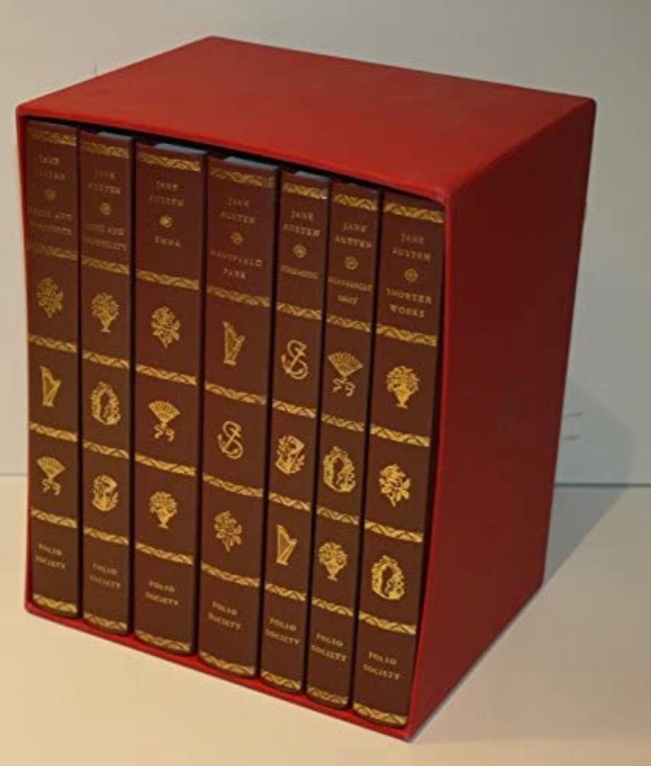 The Folio Society Jane Austen: Mansfield Park, Emma, Pride & Prejudice ...