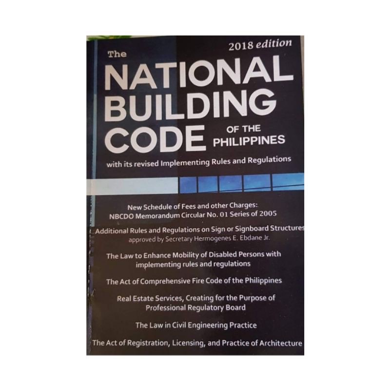 The National Building Code of the Philippines 2018 edition, Hobbies ...