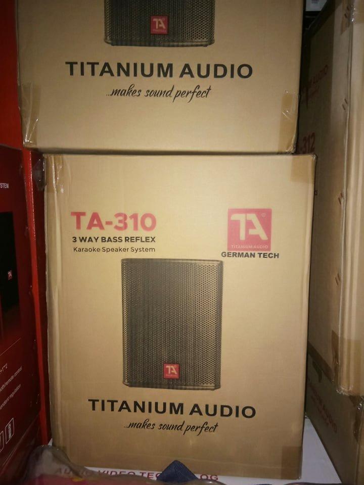 Titanium Audio 3-Way Reflex Passive Karaoke Paired Speaker System ...