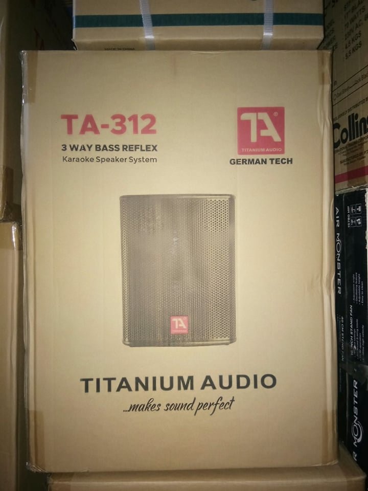Titanium Audio 3-Way Reflex Passive Karaoke Paired Speaker System ...